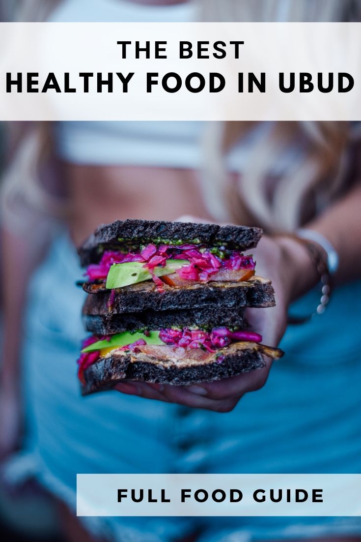 The best healthy food in Ubud - raw & vegan - carinaberry.com