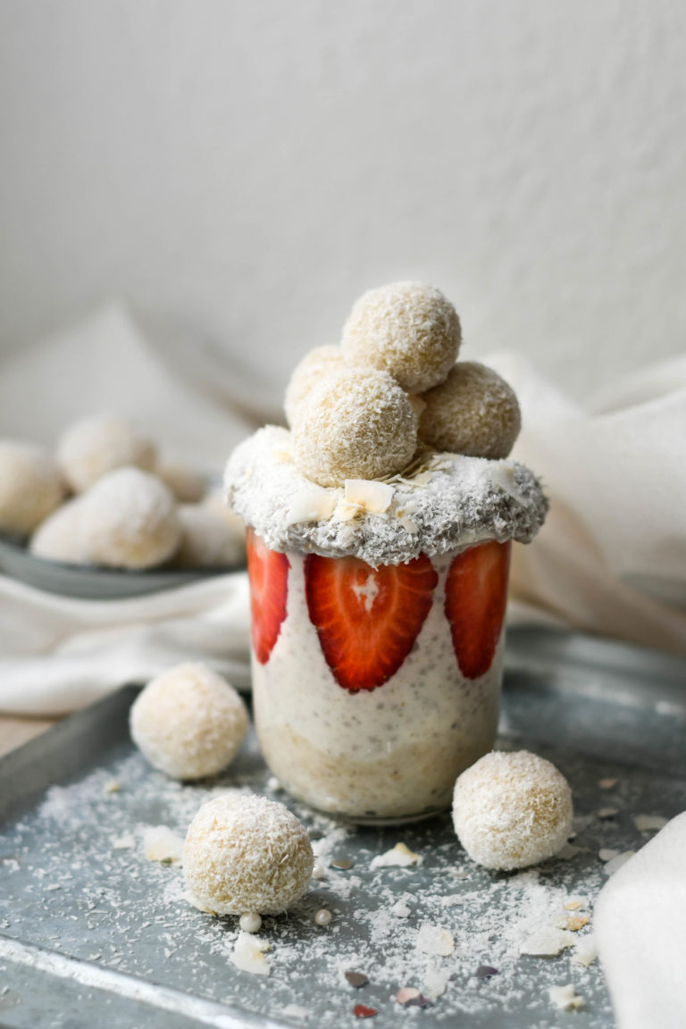 Keto and Low Carb Protein Rafaello Recipe - carinaberry.com